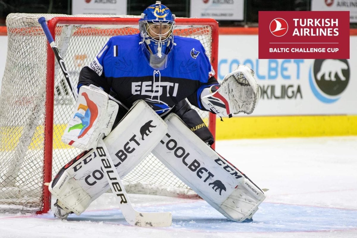 Jäähokikoondise väravavaht Villem-Henrik Koitmaa | Sportland Magazine