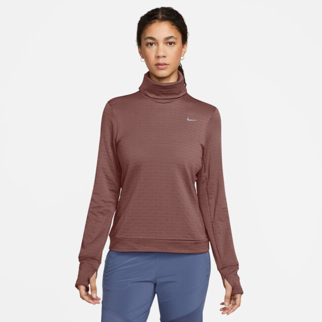 NIKE THERMA-FIT ELEMENT SWIFT WOMEN'S TURTLENECK RUNNING TOP | Särgid ...