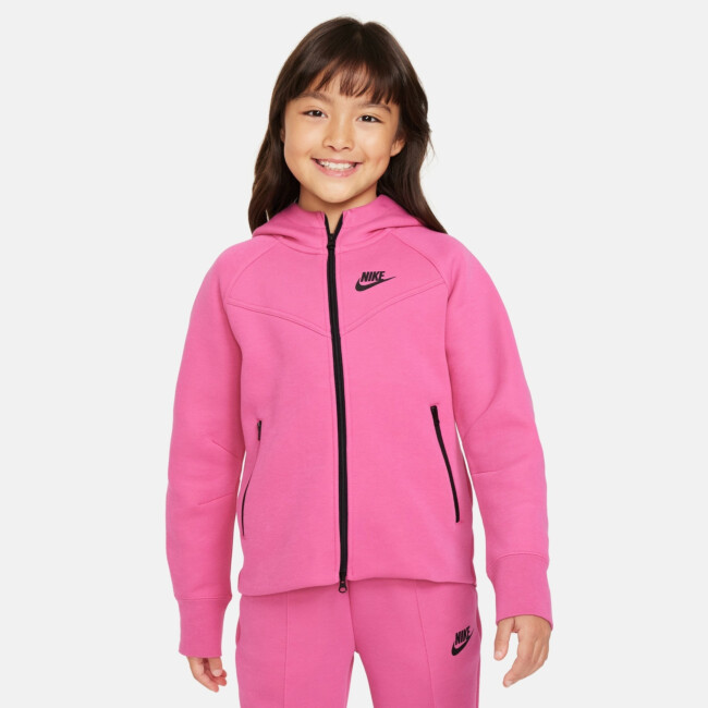 NIKE SPORTSWEAR TECH FLEECE GIRLS' FULL-ZIP HOODIE | Dressipluusid ...