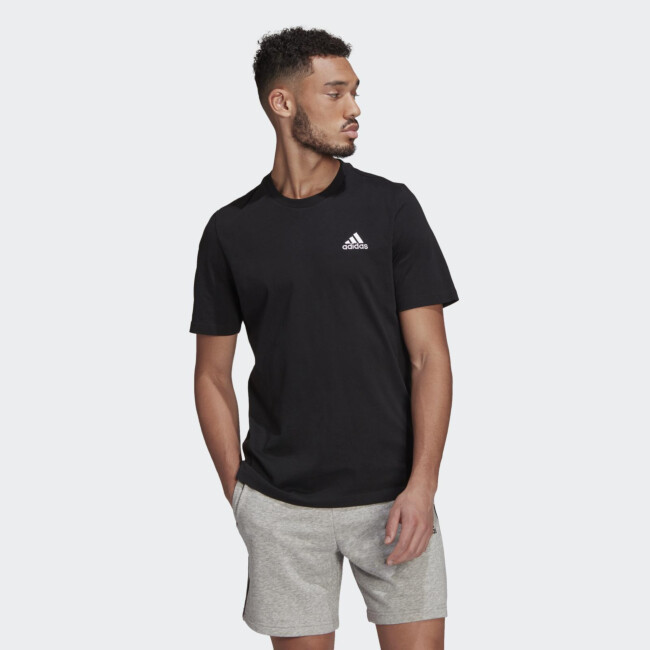 ADIDAS ESSENTIALS EMBROIDERED SMALL LOGO T-SHIRT | Särgid ja topid ...