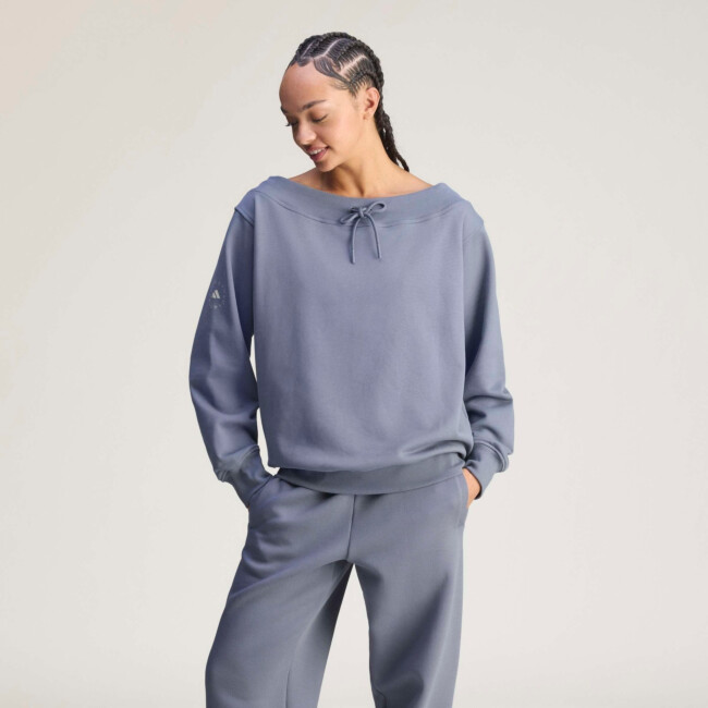 ADIDAS BY STELLA MCCARTNEY OPEN NECK SWEATSHIRT | Dressipluusid | Sportland