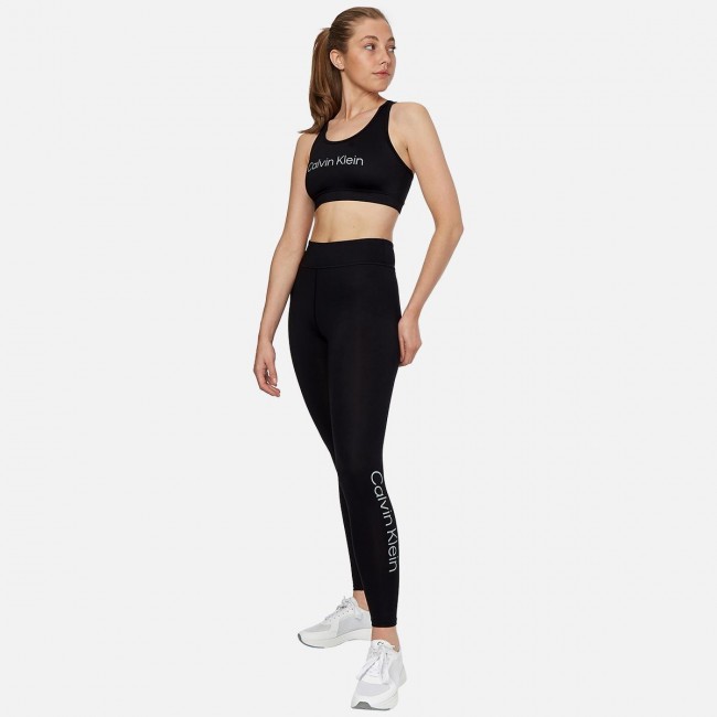 Calvin klein performance w medium support sports bra ...