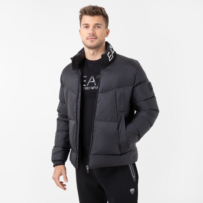 Ea7 men's down jacket with oversized logo | Joped ja parkad | Osta veebist - Sportland